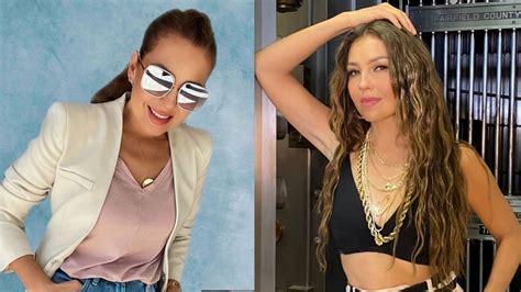 Thalía enseña cómo se usan los mom jeans a los 50 años para enmarcar