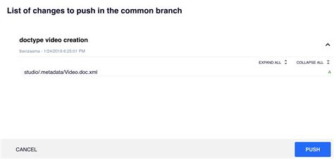 Branch Management Nuxeo Documentation
