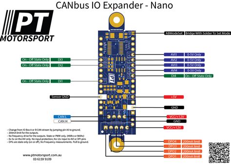 Canbus Io Expander Nano Pt Motorsport