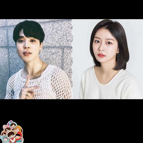 شایعه شده جیمین با بازیگر سونگ دا یون قرار میزاره عکس ویسگون