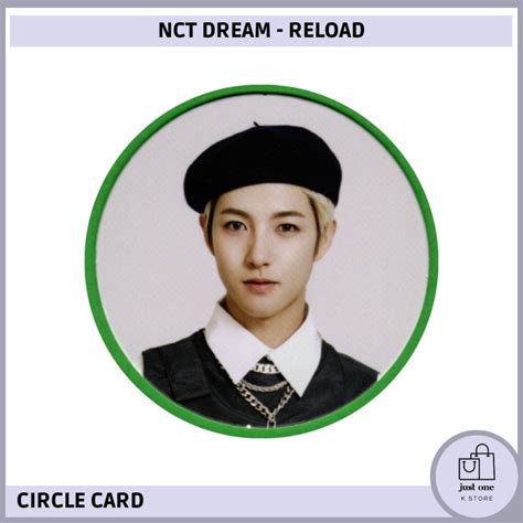 Nct Dream Reload Circle Card