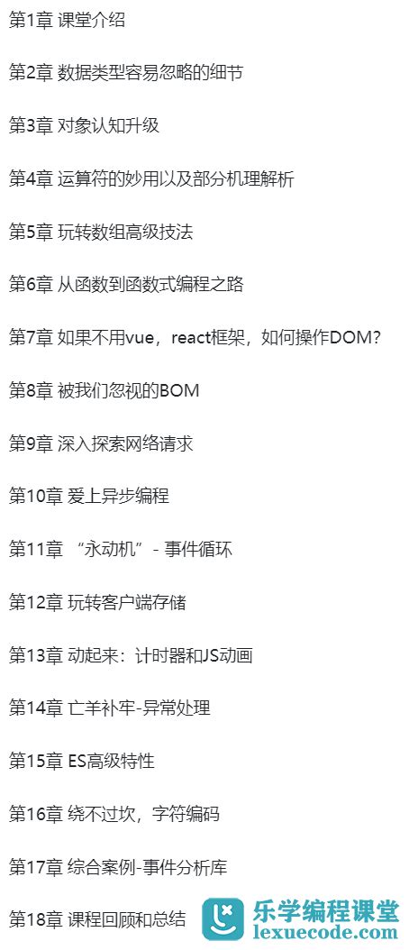 破解javascript高级玩法，成为精通 Js 的原生专家 高清包完结 网盘下载