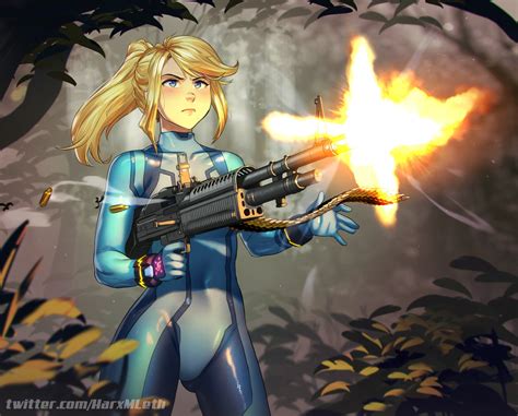 Samus Working Out Nude Rsexysamus