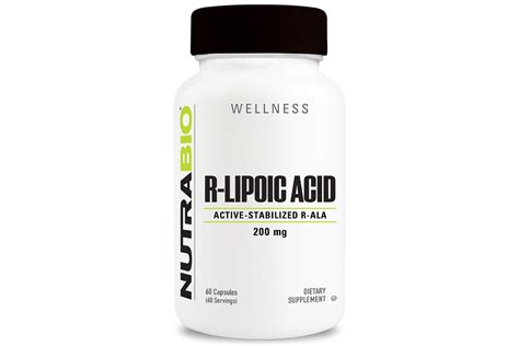 Nutrabio Packs 200mg Of R Lipoic Acid Into Standalone Capsules