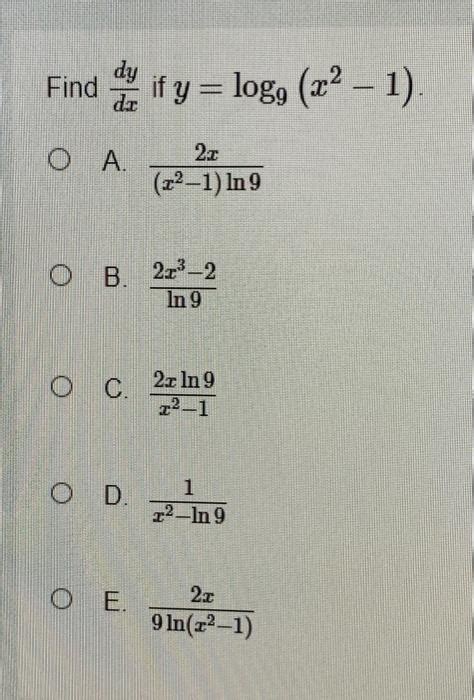 Solved Find the derivative of y with respect to x of | Chegg.com