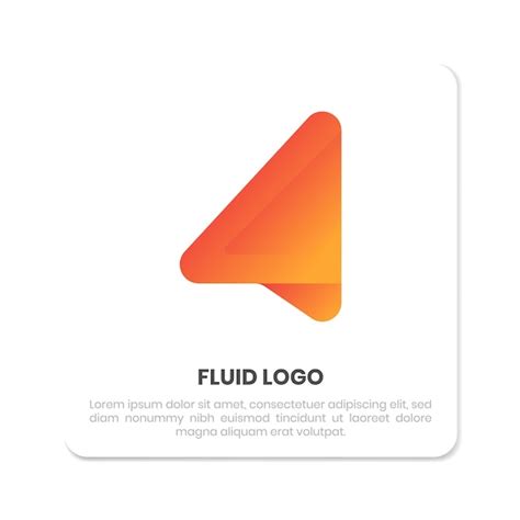 Premium Vector Letter A Logo Design With Fluid Gradation Style