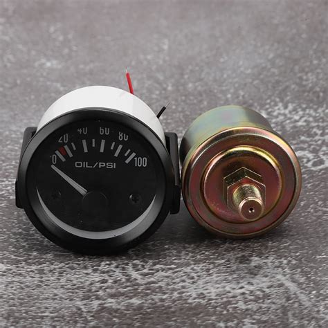 Buy Otviap 52mm 2in 12v Universal Car Electromagnetic Oil Pressure