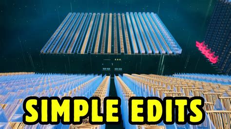 SIMPLE EDITS 9687 9787 4227 By Mend Fortnite Creative Map Code Fortnite GG