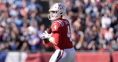 Patriots Rookie Qb Bailey Zappe Earns A Victory In His First Career