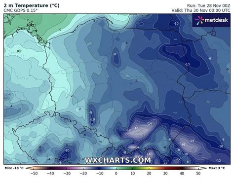 Coraz silniejszy mróz w Polsce Temperatura spadła do 18 stopni W