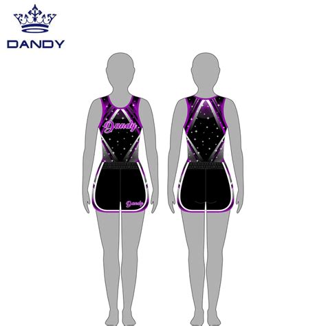 Dandy Custom Sublimation Cheerleading Costumes Hot Girl Club Dance Wear