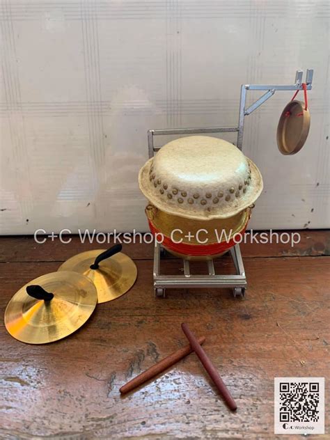 迷你系列 迷你樂器 迷你鑼 迷你鑔 迷你鼓 延陞 延陞造 Cc Workshop 延陞工作坊