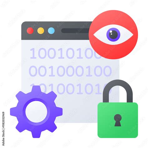 Previewing Files And Source Code Concept Distributed Version Control System Vector Design Web