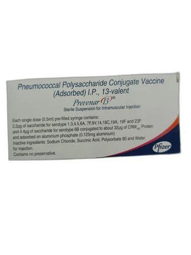 Prevnar 13 Injection 0 5ml Prescription At ₹ 3801 In Ahmedabad Id