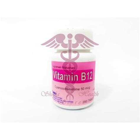 Asli Vitamin B Mcg Botol Tablet Mef Lazada Indonesia