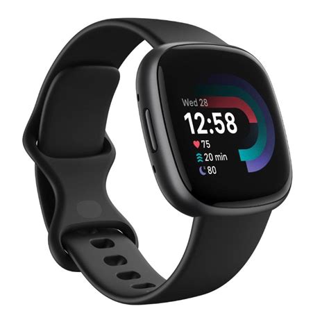 Fitbit Versa 4 Smart Watch Graphite Black Price In Kuwait X Cite
