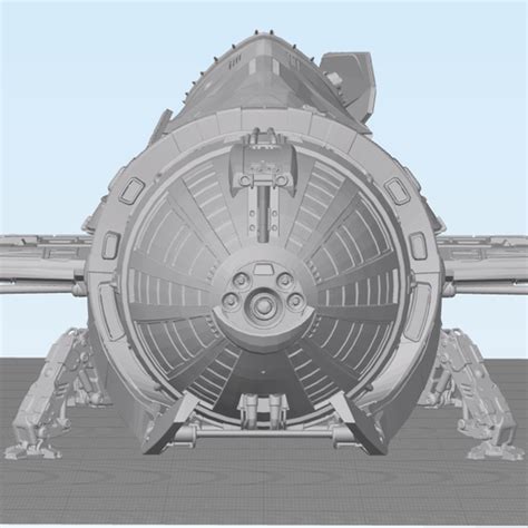 Stl File Serenity Firefly Class Ship・3d Printable Model To Download・cults