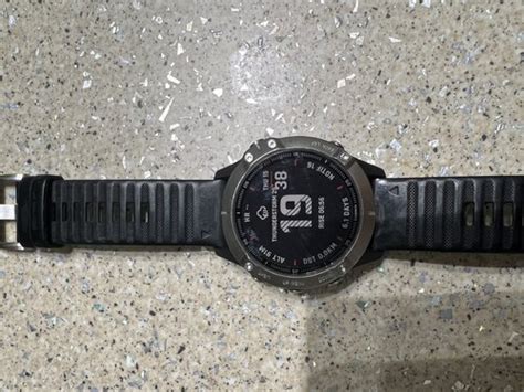 Garmin Fenix 6 Stainless Steel 47mm Αδιάβροχο Smartwatch με Παλμογράφο