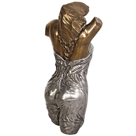 Design Toscano Ne1200315 14 12 Inch Serenity Female Torso Statue Ne1200315