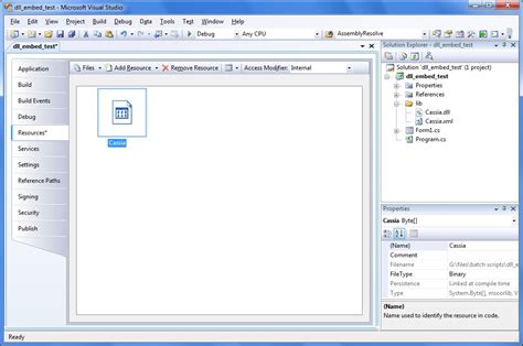 Embed Dll Files Within An Exe C Winforms Adamthetech