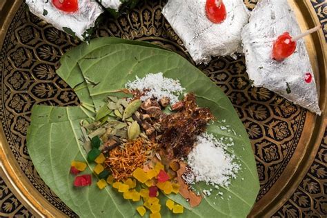 Premium Photo Calcutta Mitha Or Meetha Masala Paan Which Is Also