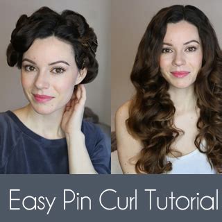 Best Pin Curl Tutorial How To Life And DIY
