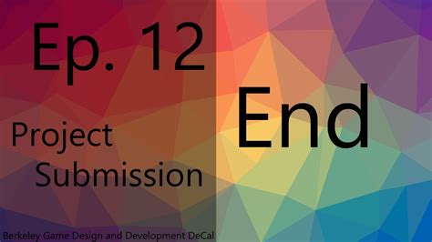 3d game tutorial ep 12 project submission youtube