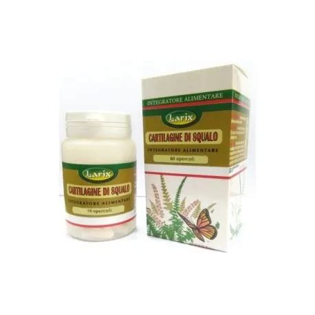 Larix Cartilagine Di Squalo Integratore 60 Opercoli Para Farmacia