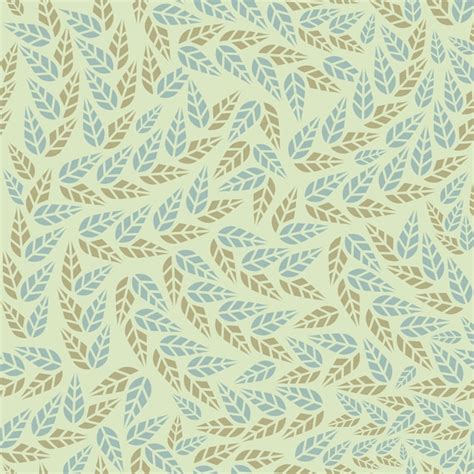 Premium Vector Abstract Vector Green Leafy Textured Repeat Pattern