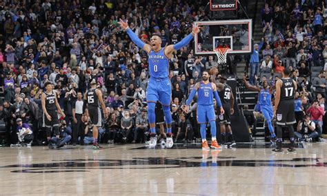 Westbrook Leads Nba In Shots To Tie Or Take Lead In Final 10 Seconds