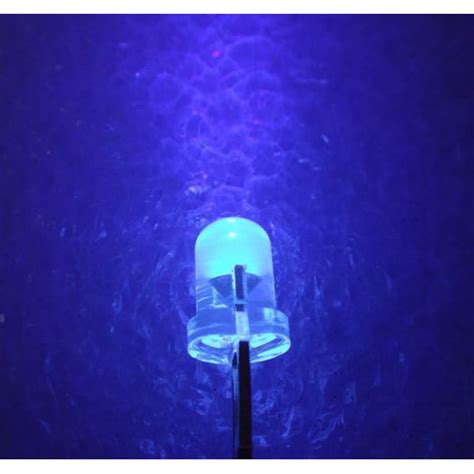 LED dioda kulatá m ultrafialová UV