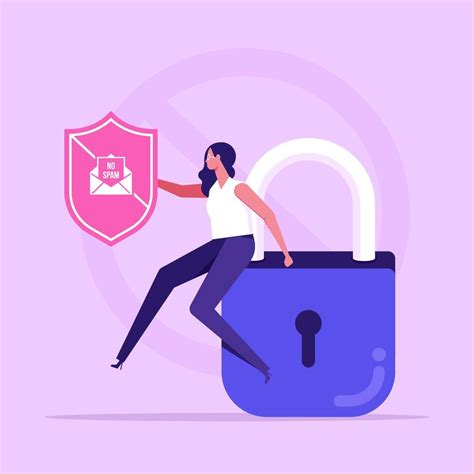 Spam Filter Concept Anti Malware And Phishing Technology Concept