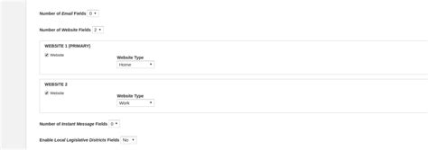 How To Access Multiple Civicrm Website Fields For A Contact In Drupal