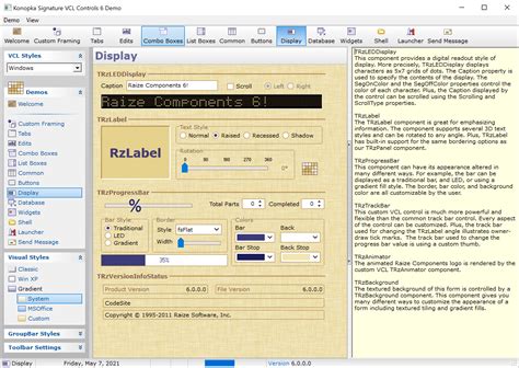 Konopka Signature VCL Controls Version 7 Delphi PRAXiS