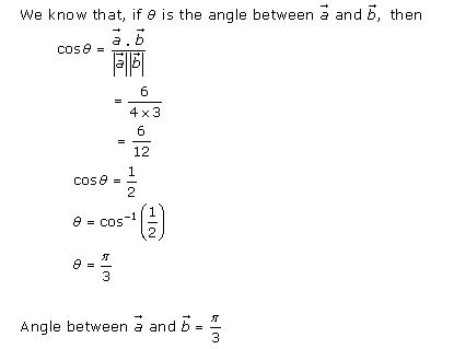 R D Sharma Solutions Class Math Chapter Scalar Or Dot Product Ex