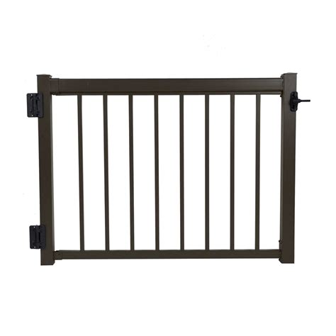 Regal Rail 36 Bronze Aluminum Gate Lenco Supplies