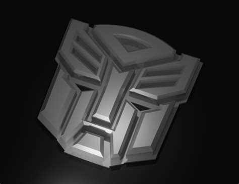 Archivo Stl Gratis Logotipo De Transformers Emblema・plan De Impresión
