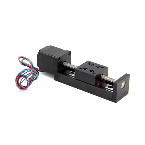 T6 리드 스크류 100mm T 형 슬라이딩 테이블 레일 리니어 스테이지 전송 가이드 플랫폼 피치 1 12mm Nema11