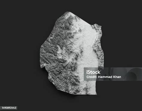 에스와티니 지도 검은 배경에 음영 처리된 구호 색상 높이 지도 3d 그림 0명에 대한 스톡 사진 및 기타 이미지 0명 3
