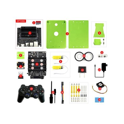 Jetbot 2gb Ai Kit Ai Robot Based On Jetson Nano 2gb Developer Kit
