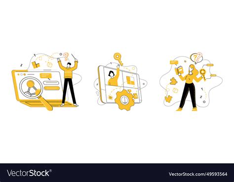 Business Thinking Decision Making Is Compass Vector Image