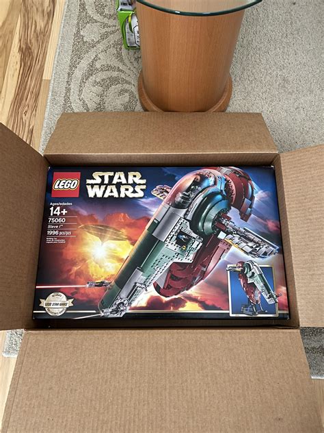 Finally Got The Ucs Slave 1 Over The Ucs At At Legostarwars