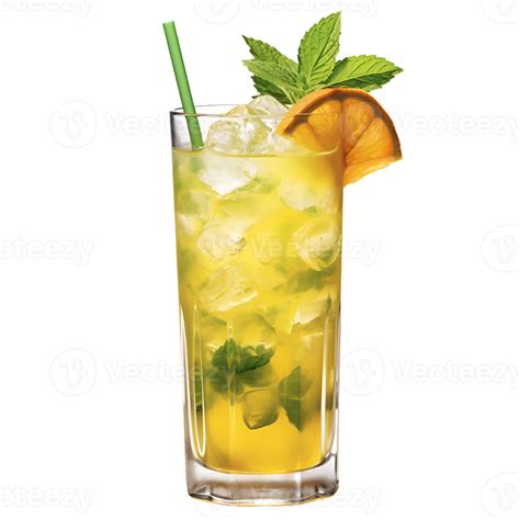 Summer Cocktail With Ice Perfect For Drink Catalog 27145764 Png