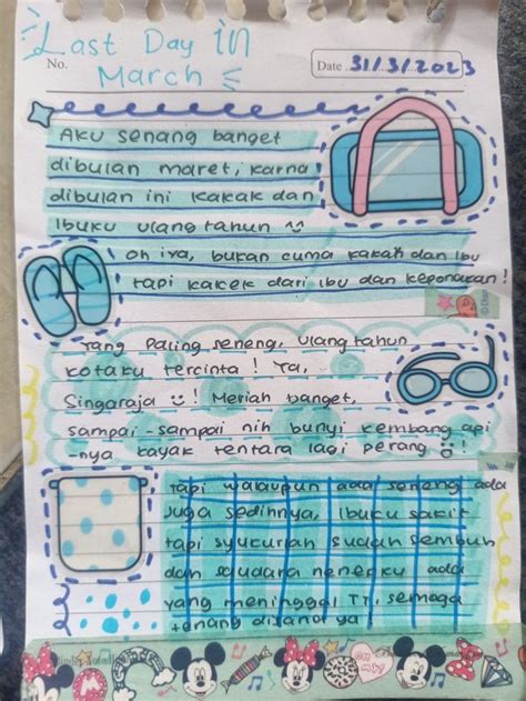 Pin Oleh Ayu Marguna Di Journaling Pakai Momo Stiker Ulang Tahun