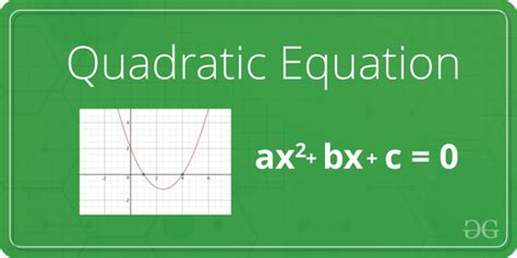 Quadratic Functions Mathematical Mysteries