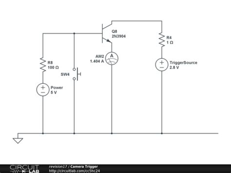 Camera Trigger CircuitLab