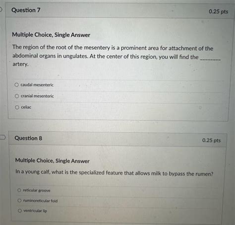 Multiple Choice Single Answer The Region Of The Root