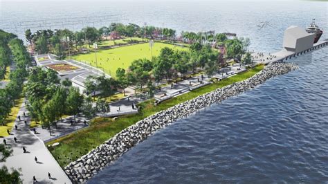 Gansevoort Peninsula Riverfront Park Will Feature Manhattans First Beach