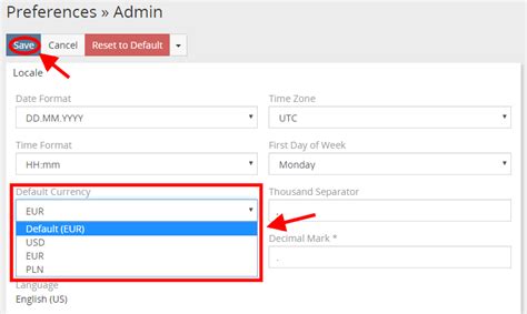 How To Manage Currencies In Espocrm