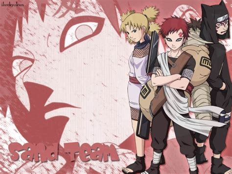 Fav Sand Ninja Naruto The Sand Ninjas Fanpop